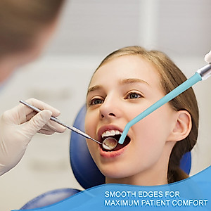 Annhua 25 Pcs Large Dental Surgical Aspirator Tips Disposable Green Suction Tips, Dental Aspirating Tips 1/4 Inch Diameter, Used for Dental Clinic, Operating Room, Lab