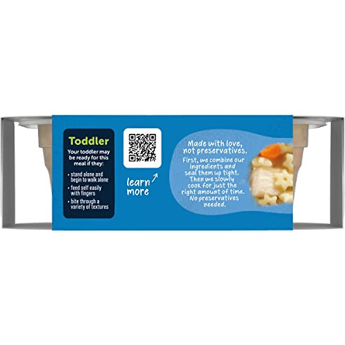 Gerber Mealtime for Toddler Pasta Stars with Chicken & Vegetables, Toddler Meal Made with No Preservatives, Just Heat & Serve, 6-Ounce Tray (Pack of 8)