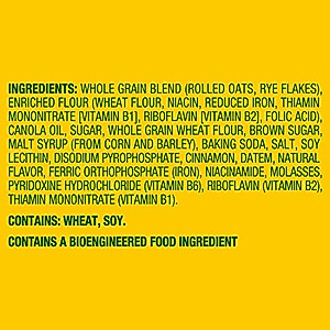 BelVita Cinnamon Brown Sugar Breakfast Biscuits, 8 Packs (4 Biscuits Per Pack)