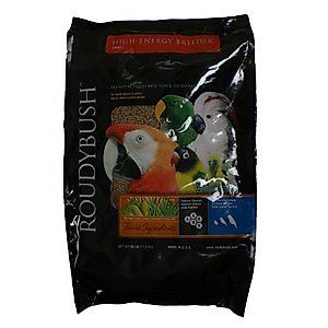 RoudyBush High Energy Breeder Bird Food, Small, 25-Pound