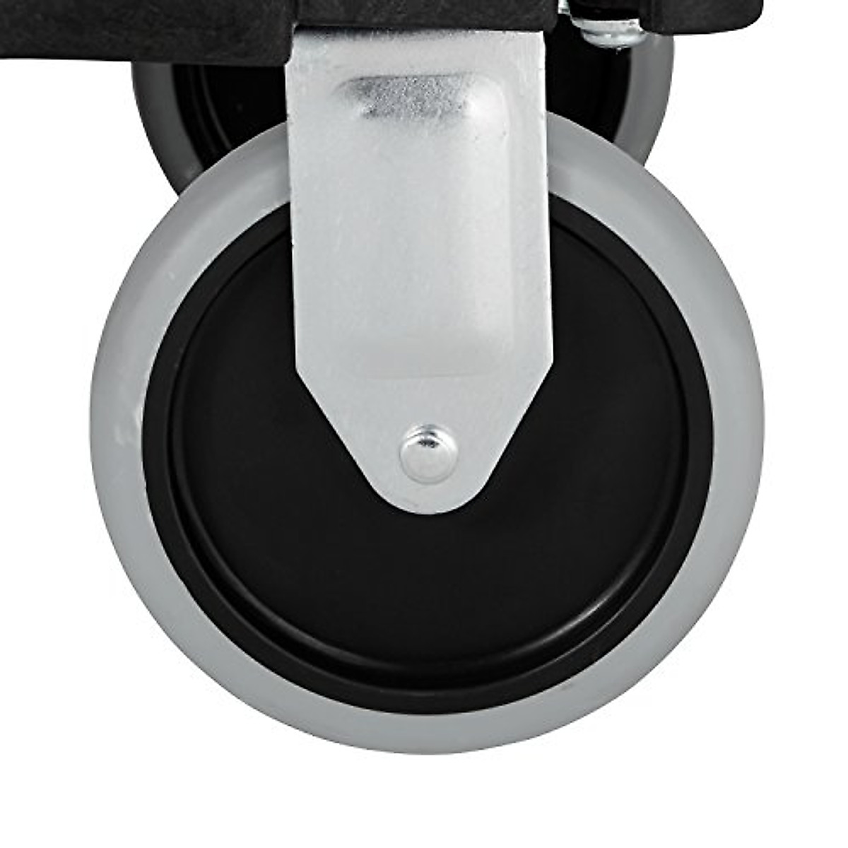 Rubbermaid Commercial Products Trades Tool Utility Cart, Mobile Work Station, With 2 Parts Boxes and 4 Parts Bins, 330 lb. Capacity, 5" Casters, Black, for Warehouse/Garage/Cleaning/Maintenance