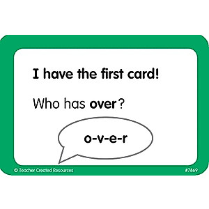 Teacher Created Resources I Have, Who Has Sight Words Game, Grade 1, Multi