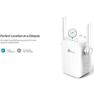 tp-link | AC1200 Wifi Extender | Up to 1200Mbps | Dual Band Range Extender, Extends Internet Wifi to Smart Home & Alexa Devices (RE305) (Renewed)