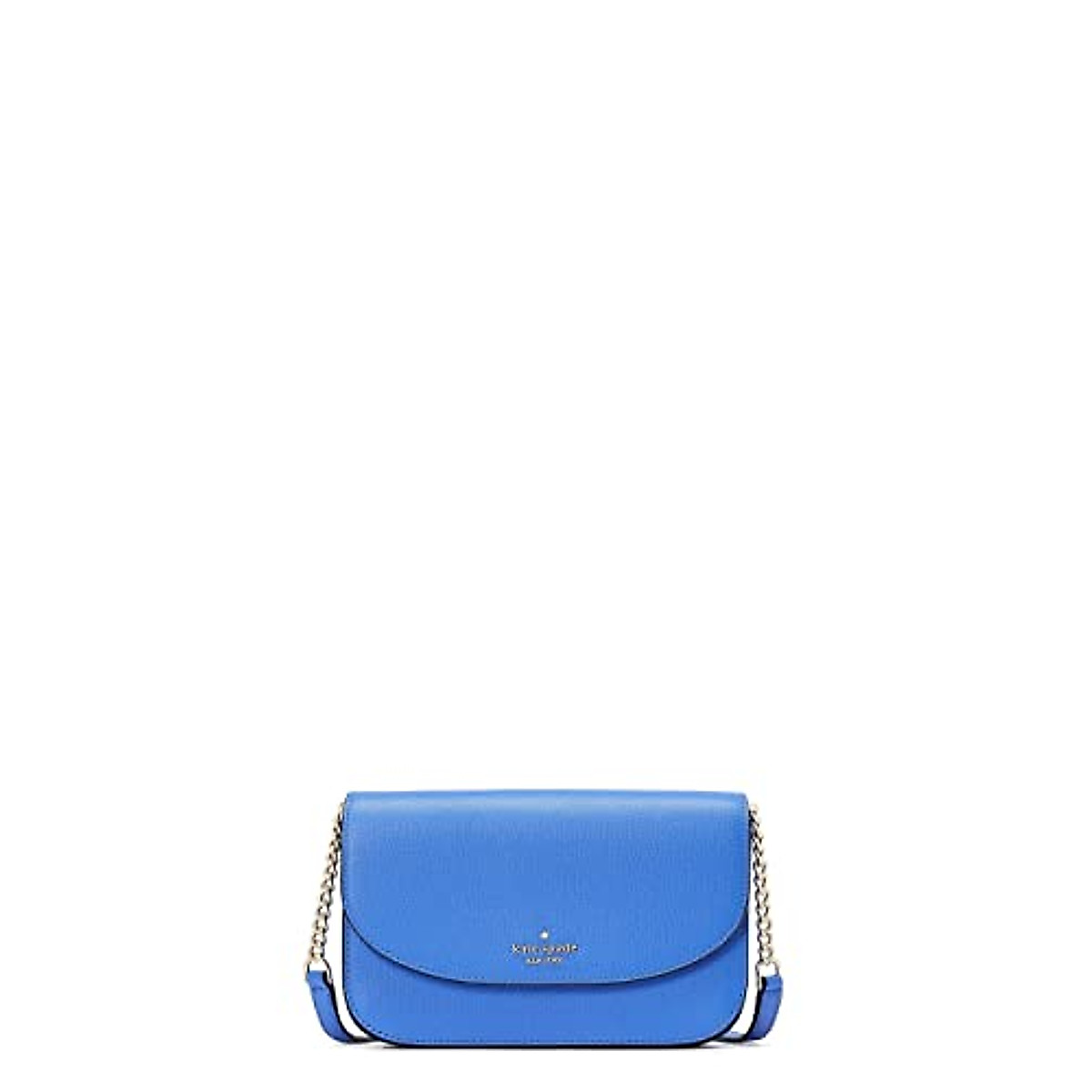 Kate Spade Kristi Leather Crossbody (Iris blue)
