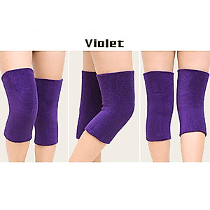 MioCloth Thermal Knee Warmer Sleeve Winter Leg Brace,Joint Pain Relief,Knee Arthritis Terry Cotton Knee Sleeves