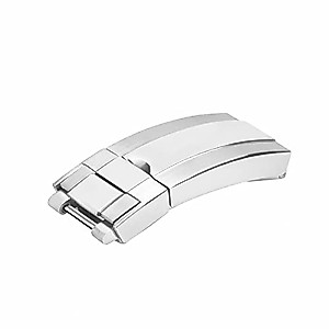 Ewatchparts 16MM BUCKLE CLASP COMPATIBLE WITH ROLEX DATEJUST SUBMARINER GMT DAYTONA WATCH BAND STRAP