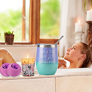 Birthday Gifts for Women Friendship, Sirabe Christmas Gifts for Women Best Friend Girl Mom Wife Grandma, Unique Relaxing Spa Gifts Baskets Boxes, Self Care Shower Set Gift Idea Who Have Everything