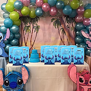 50 PCS Lilo and Stitch Party Gifts Bags,Stitch Theme Candy Bags Favors Good Bags for Lilo and Stitch Birthday Decorations Lilo and Stitch Party Supplies