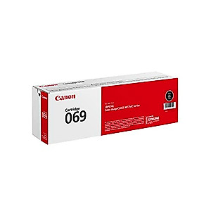 Canon 069 Black Toner Cartridge, Compatible to MF753Cdw, MF751Cdw and LBP674Cdw Printers