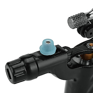 WZPB 401Pcs Tattoo Machine Parts - 100 Tattoo Rubber Bands 100 Tattoo O-rings 100 Tattoo Needles Grommets 100 Tattoo Rubber Pad and 1 Tattoo Cleaning Brush Set for Tattoo Machine Tattoo Supplies