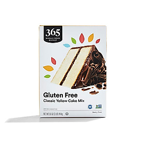 365 by Whole Foods Market, Gluten Free Yellow Cake Mix, 16 Ounce