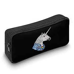 Cool Unicorn Pencil Case Pencil Pouch Coin Pouch Cosmetic Bag Office Stationery Organizer