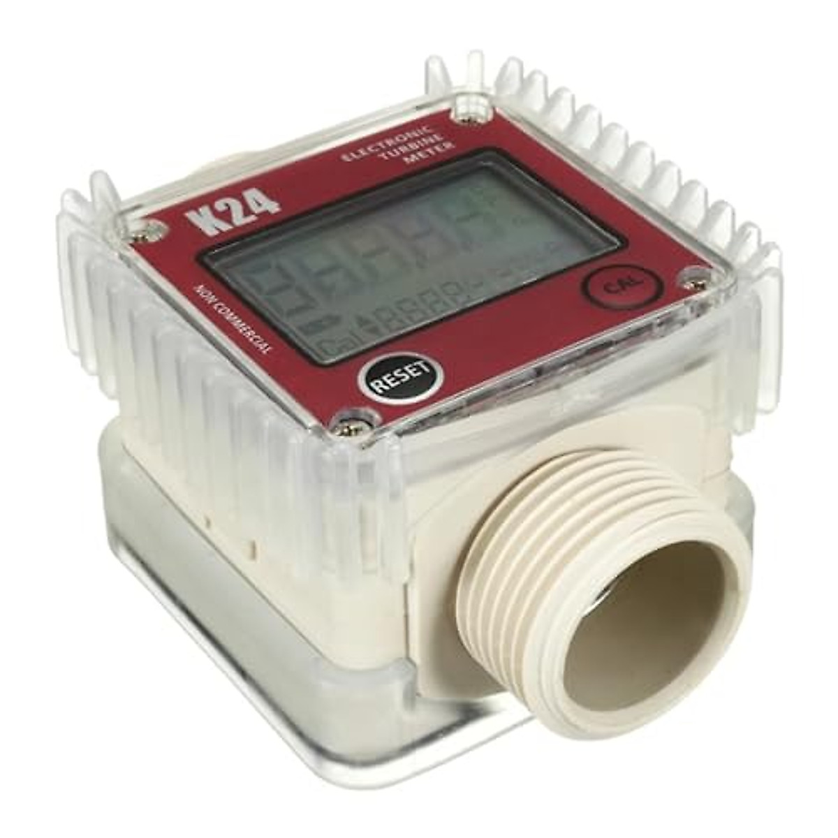 Flow Meter LCD Fuel Flow Meter K24 for Digital Die-sel Fuel Flowmeter Hot Favorable for Liquid High Stability and Convenient Operation