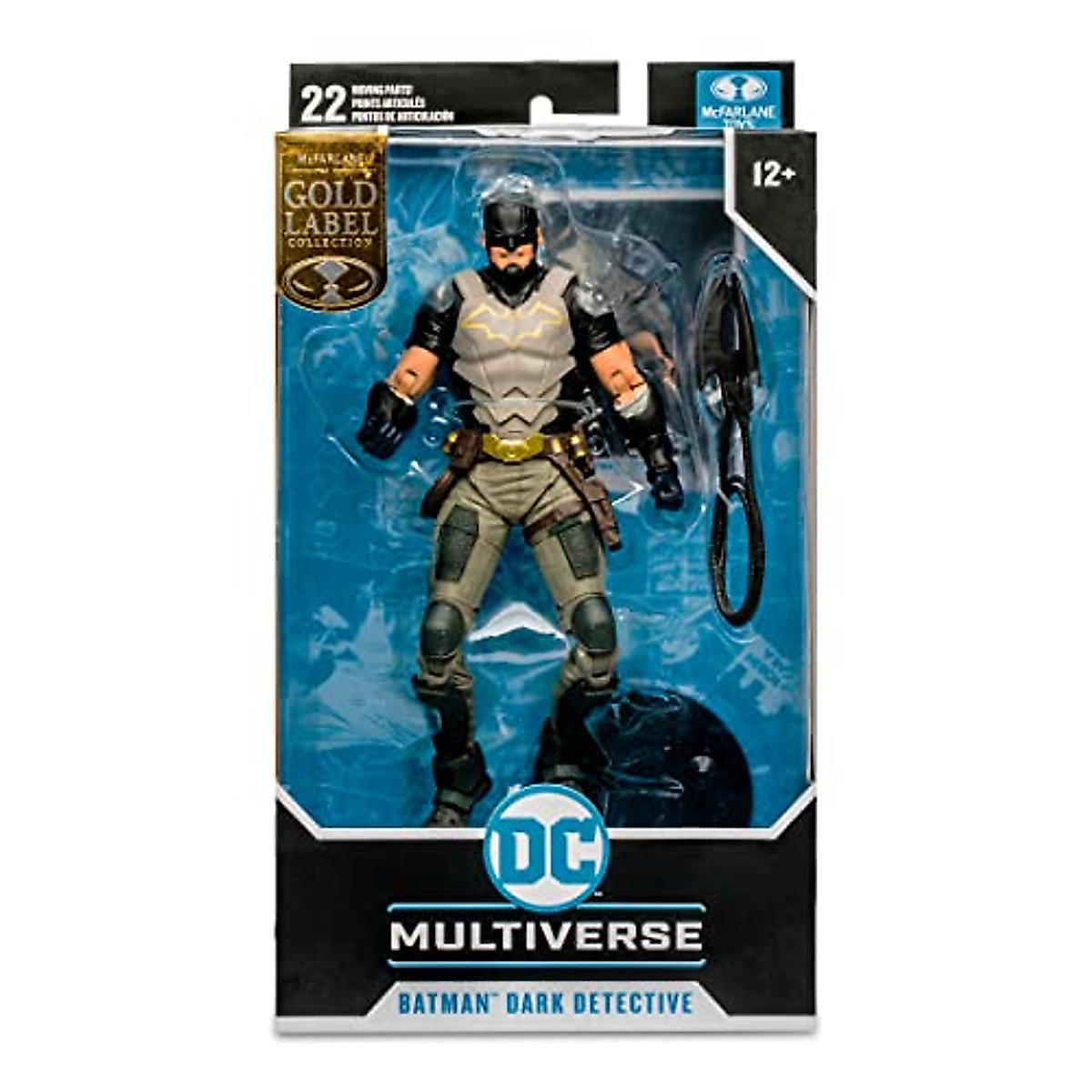 McFarlane Bandai DC Multiverse Action Figure - Future State - Dark Detective (Gold Label) Multicolour TM15354