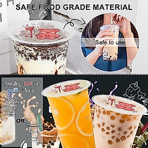 Tragaomx Cup Sealing Film Sealer Film Roll For Cup Sealing Machine For Bubble Tea Boba Cup Sealing Seal Film For 90-105mm PP Cup & Paper Cup Sealing Film