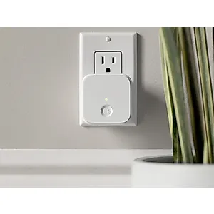 August Connect Wi-Fi Bridge, Remote Access, Alexa Integration for Your August Smart Lock, white