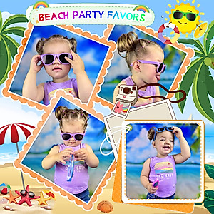 Kids Sunglasses Party Favors, 12 Pack Sunglasses Bulk for Kids with UV400 Protection in Bulk for Boys and Girls, Great Gift for Birthday Graduation Party Supplies, Beach, Pool Party Favors, Fun Gift