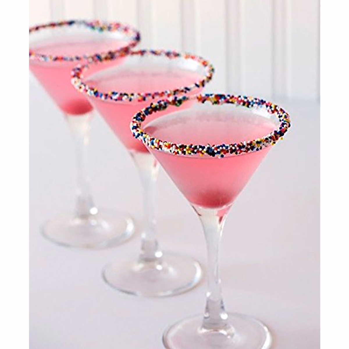 Greenco 3 Tier Bar Glass Rimmer Dish Set for Margarita Drink and Cocktail, Margarita Salt Rimmer, Black | Great For Cocktails Glasses | Bar Accessories | Bartending Supplies