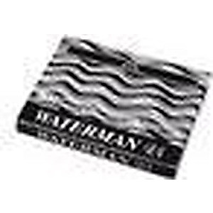 Waterman Large Standard Ink Cartridges Permanent Black