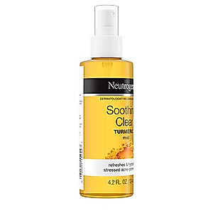 Neutrogena Soothing Clear Turmeric Mist Spray, 4.2 Fl Oz