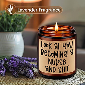 LEADO Candles - Nurse Gifts for Women, Men - Nurse Graduation Gifts, LPN, RN Gifts for Nurses - Funny Christmas, Nursing School, Nursing Graduation Gifts for Her, Nursing Student, New Nurses