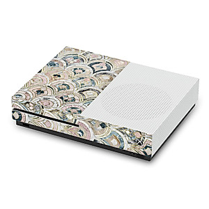 Head Case Designs Officially Licensed Micklyn Le Feuvre Art Deco Tiles In Soft Pastels Art Mix Vinyl Sticker Gaming Skin Decal Cover Compatible With Xbox One S Console