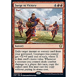 MTG Magic: The Gathering - Surge to Victory (58) Commander 2021 C21