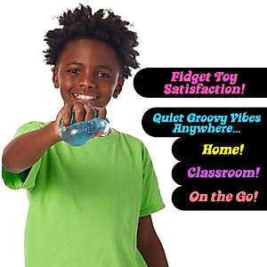 Schylling NeeDoh Nice Cube -Sensory Squeeze Toy with Super Solid Squish - 2.25" Cube