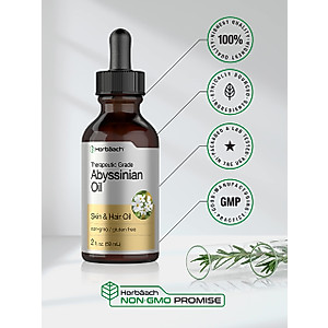 Horbaach Abyssinian Oil | Hair and Skin Oil | Paraben, SLS and Fragrance Free | from Crambe Abyssinica Seed