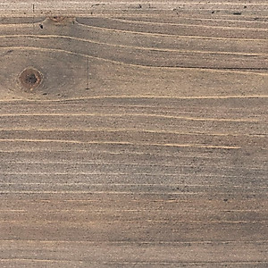 Amazon Brand – Stone & Beam Weston Wood & Metal Nesting Tables, Set of 2, Brown