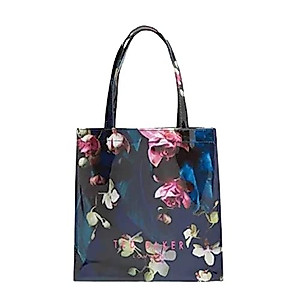 Ted Baker Dowoon Floral Tote Mid Grey Small