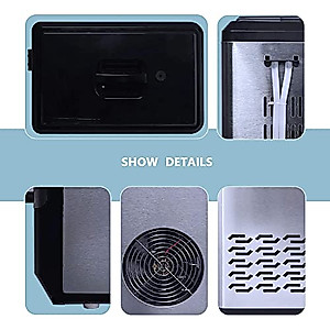 Northair Countertop Nugget Ice Maker 44lbs Per Day with a Ice Scoop