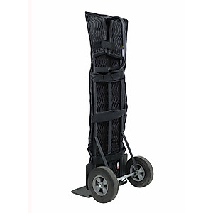 Mytee Products (2 Pack) Padded Hand Truck Cover - Square Top, Moving Supplies, Black Moving Pad - Woven Cotton/Poly - 50" x 16"