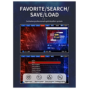 Powkiddy X70 Handheld Game Console Retro Video Game Console Built-in 5500 Games, 32G 7-inch IPS Screen Linux Open Source Game Console Portable Gaming Console for Gameboy (Black 32G )