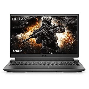Dell G15 5520 Gaming Laptop, 2023, 15.6" 1920 x 1080 120 Hz, Intel Core i7-12700H 14-Core, NVIDIA GeForce RTX 3060 6GB GDDR6, 48GB DDR5, 1TB SSD, Windows 11 Home, Backlit KB, HD RGB Camera, Black