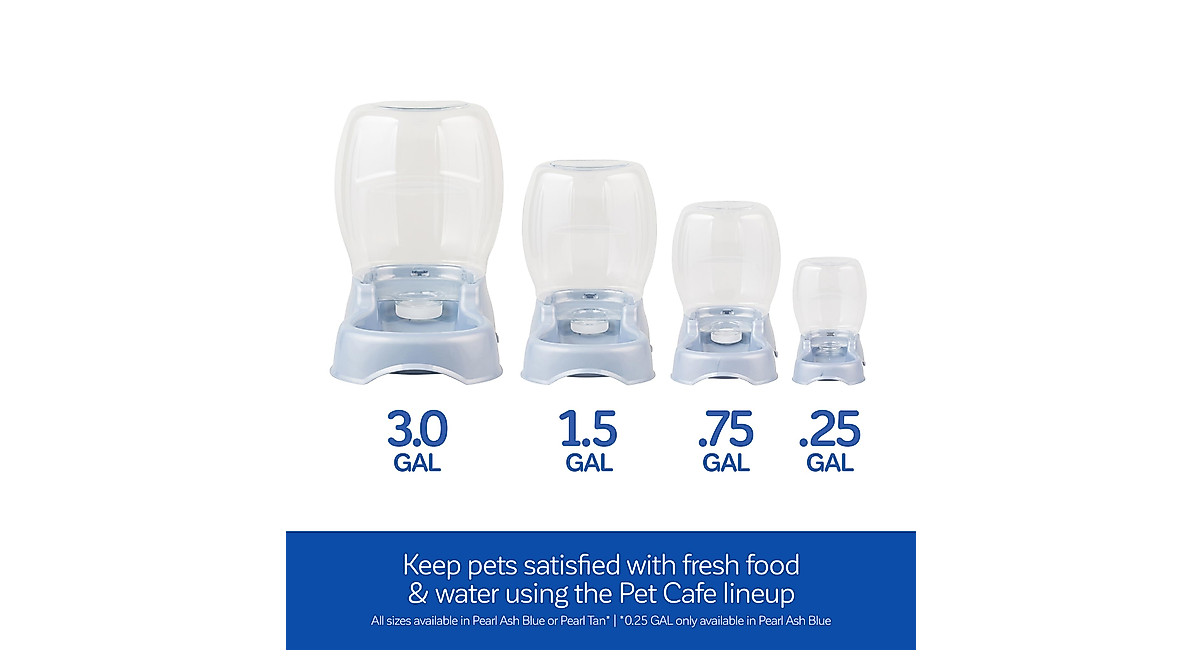 Petmate Pet Cafe Waterer 3 Gal Gravity Water Dispenser