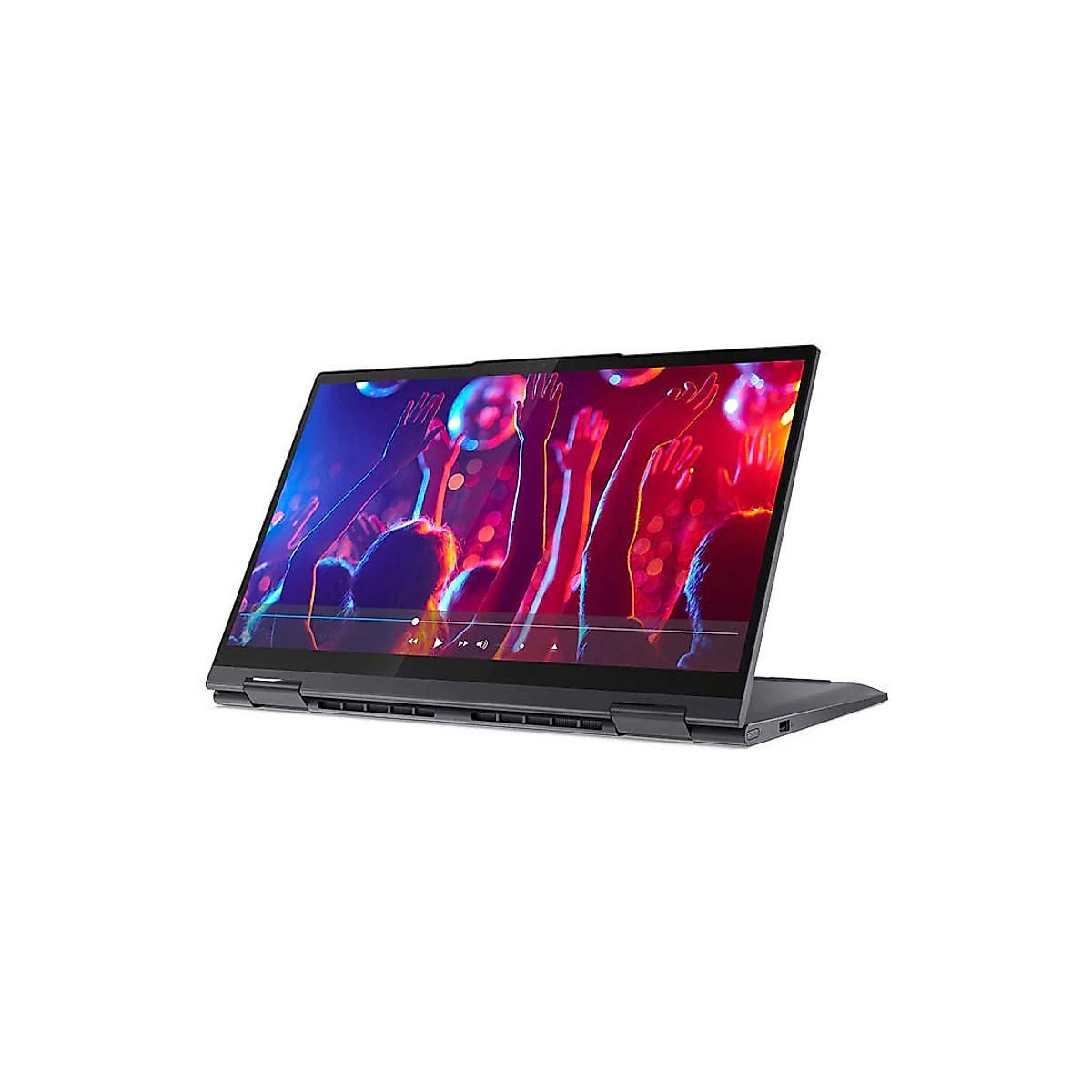 Lenovo Yoga 7i 14" FHD IPS 300nits Touchscreen Laptop, Intel Core i5-1135G7, 8GB DDR4-3200, 512GB NVMe SSD, Webcam, Backlit-KB, Fingerprint Reader, WiFi 6, Bluetooth 5, Windows 10, TWE 64GB SD Card