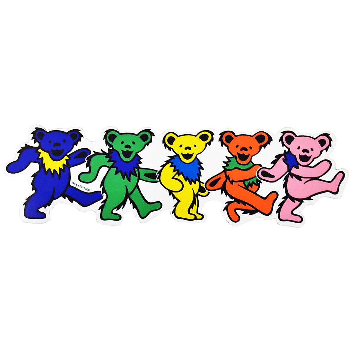 DANCING BEAR MAGNET (measures 12 inches X 3.25 inches)