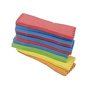 LuDa 20pcs Winding Board Snelled Hook Fishing Line Leader Foam Holder Accessories