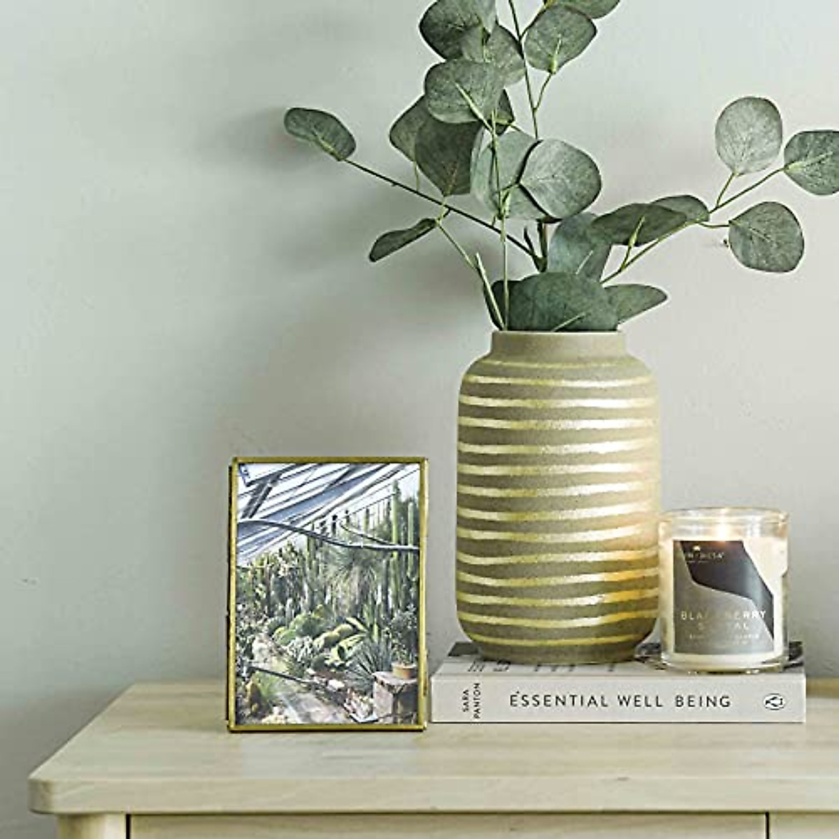 Main + Mesa Brass Framed Photo Frames, Set of 3