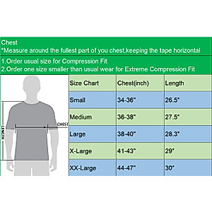 NELEUS Men's 3 Pack Compression Baselayer Athletic Workout T Shirts,5022,Black,Grey,White,3XL