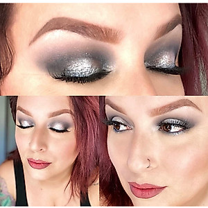 Honeybee Gardens Power of Positivity Eye Shadow Palette, 4 Highly Pigmented Colors With Long Lasting Luxe Finish, Vegan, Cruelty-Free, Gluten-Free, and Paraben-Free, Net Wt 1.3g Each