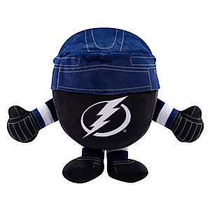 Bleacher Creatures Tampa Bay Lightning 8" Kuricha Hockey Puck Sitting Plush- Soft Chibi Inspired Plush
