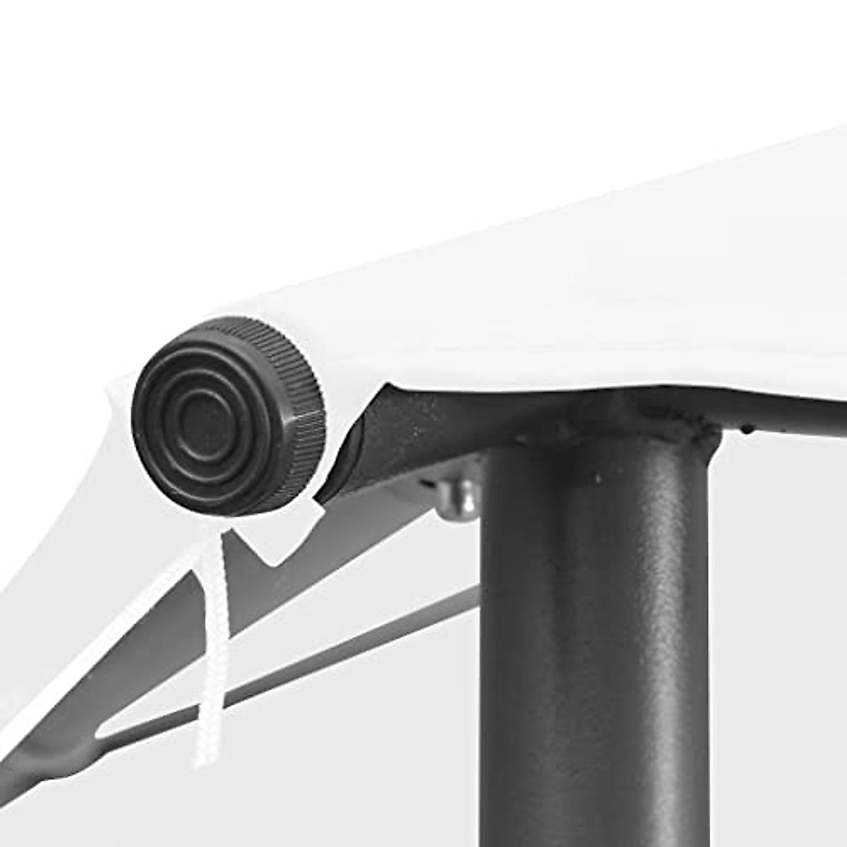 Outdoor Gazebo Barbecue Hard-top Pavilion Gazebo 9.8'x9.8' Anthracite Fabric and Steel 0.6 oz/ft² for Backyard Patio Lawn Garden