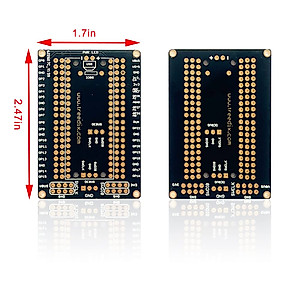 Treedix Compatible with Raspberry Pi Pico/Pico H/Pico W Breakout Board Terminal Block Shield with Pin Header