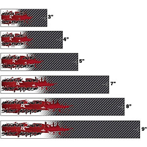 White Water Archery Non-Laminated Silent Assassin White Carbon Fiber Fade 2 Arrow Wraps 15 Pc Pack Choose Length Width (8, 1.4)