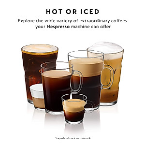 Nespresso Professional Coffee Capsules, Coffee Variety Pack, Medium & Dark Roast, 200-Count Coffee Capsules