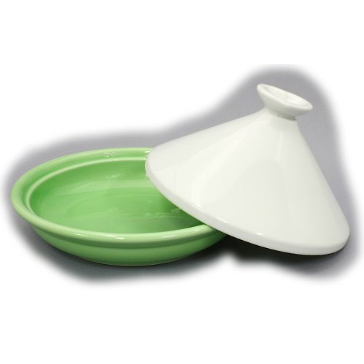 Toyo Ceramics ID-12-3 Hasami Ware Microwave Dedicated Tagine Pot, 7.9 inches (20 cm), Green