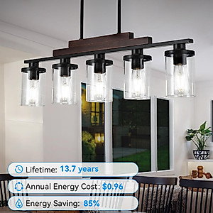 VOLIVO Edison Light Bulbs, Dimmable 7W Vintage LED Bulbs, E26 Medium Base, Daylight White 5000K, Ultra Bright, ST58, 60W Equivalent, 80+CRI,Clear Glass Filament Bulbs, Classic Antique Style 12 Pack