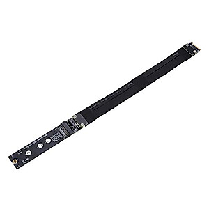 ASHATA Extension Cable for M.2 NVMe SSD,20cm M.2 NVMe SSD Solid State Drive Extension Cable for PCI-E 3.0 x4 Full Speed